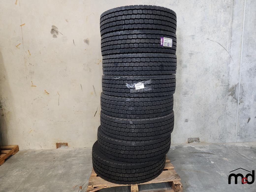 (8) Apollo Endu Combi RDOS Tires (11R22.5)